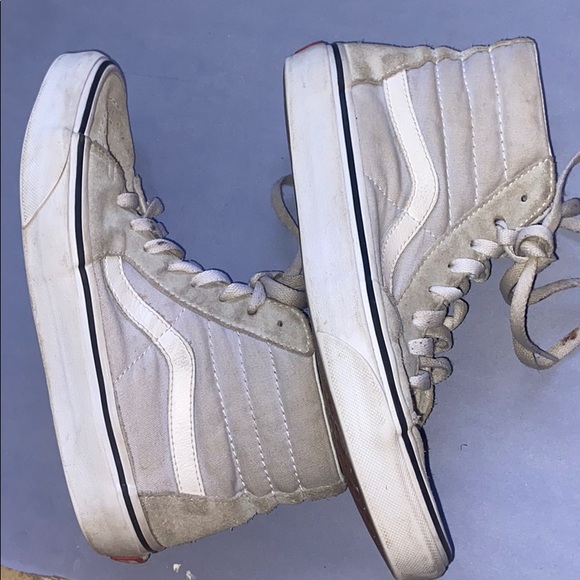 Vans | Other | Light Gray Vans | Poshmark